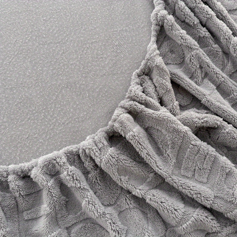 Autumn Winter Thickened Warm Fitted Sheet Non slip Dustproof - Temu ...