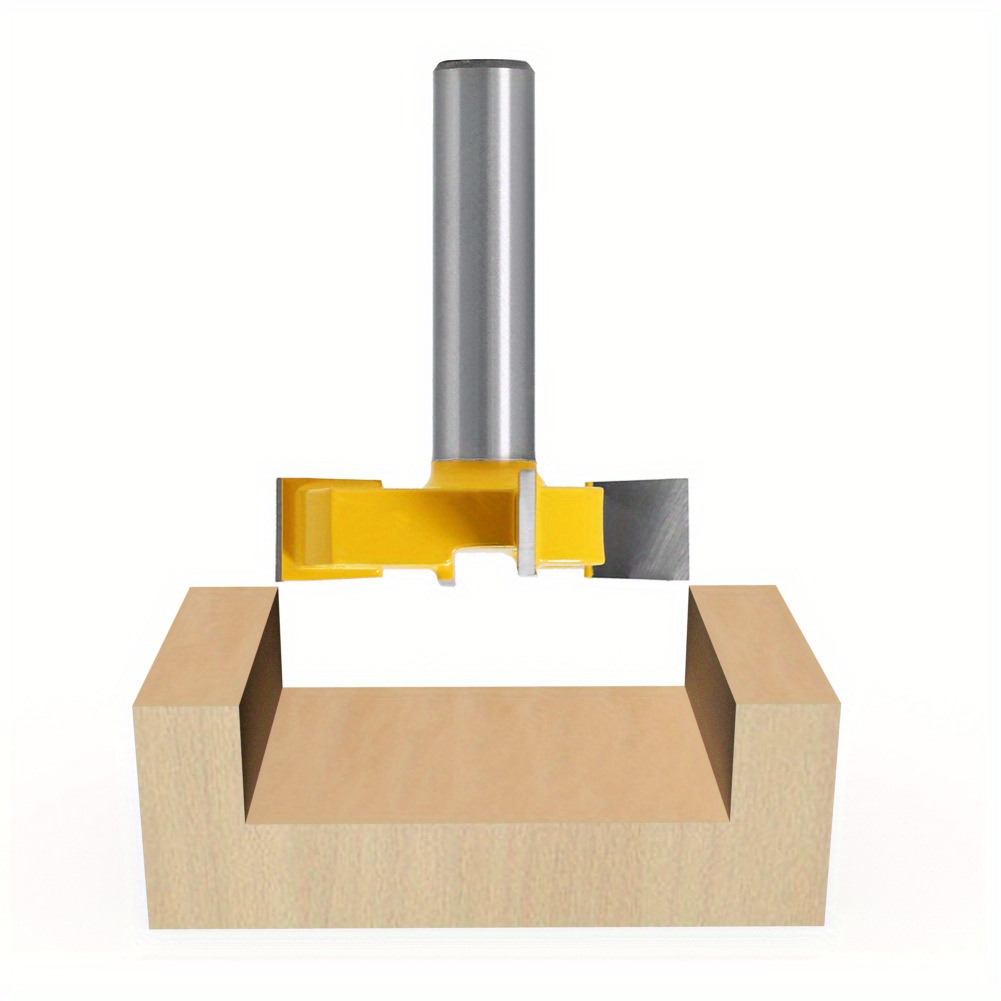 Shank Three flute T slot Cutter Grooving Router Bit - Temu
