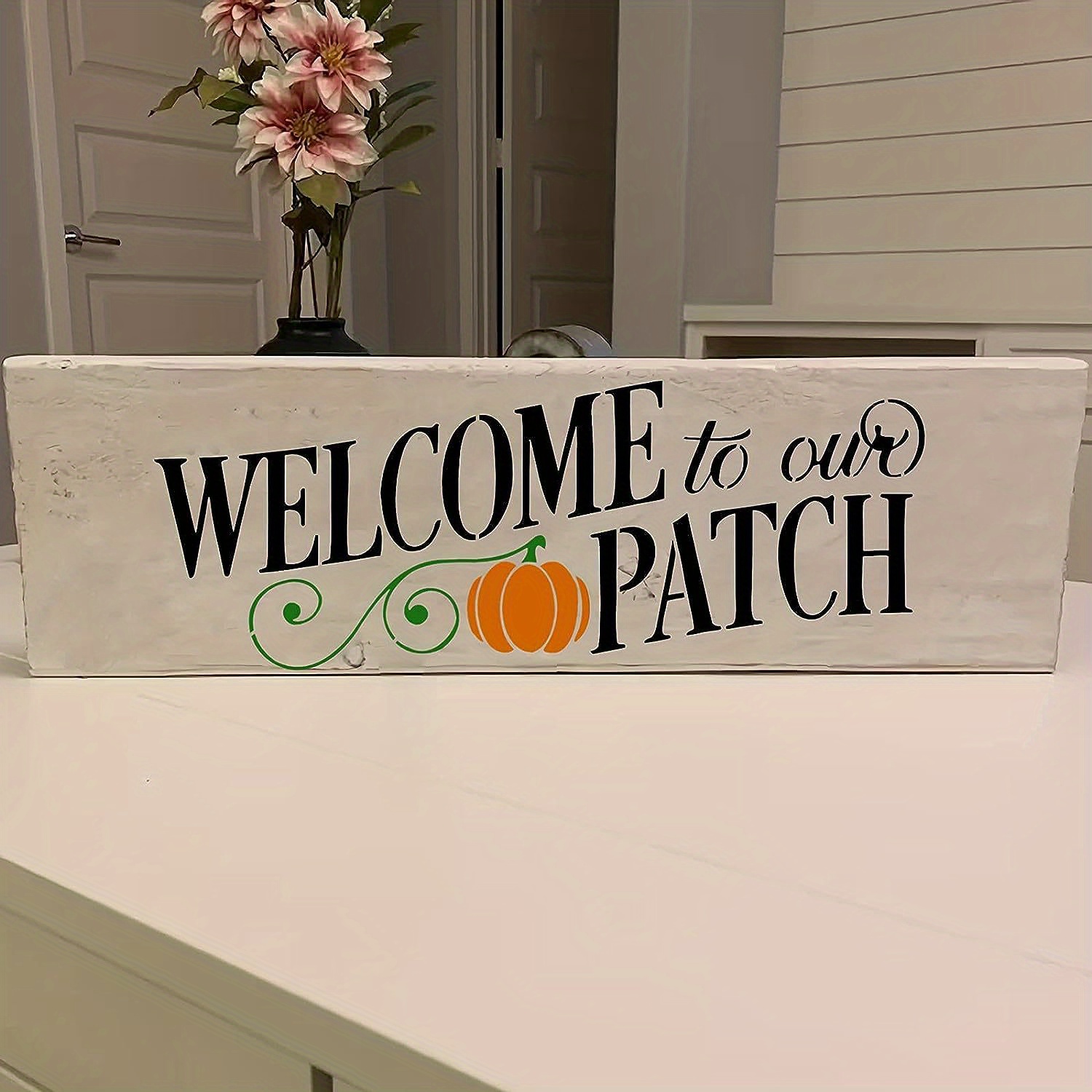 farmhouse fall stencils thanksgiving - Temu Australia