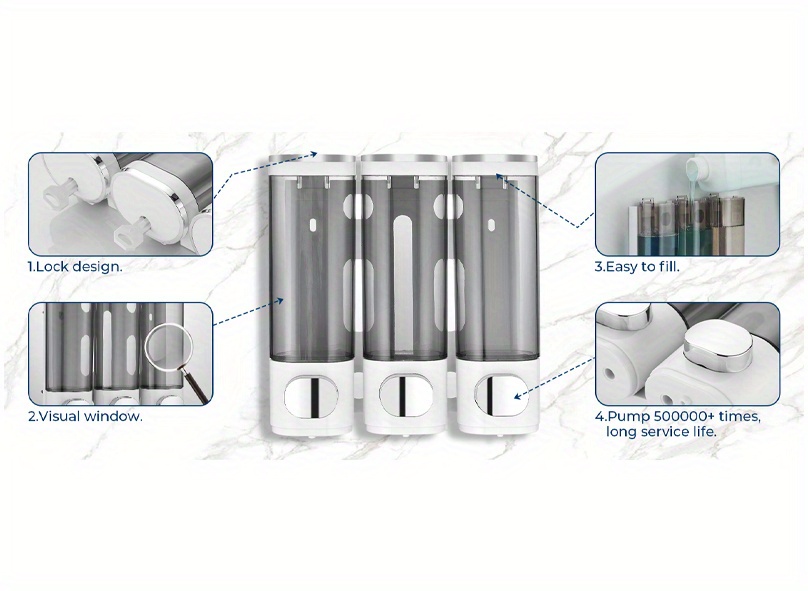 Wall mounted Soap Dispenser Manual Press Hand Sanitizer Soap - Temu Ireland