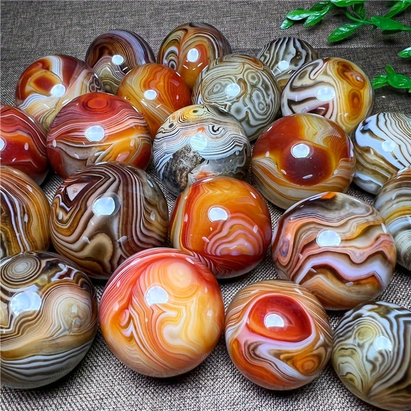 Natural Silk Agate Crystal Ball, Beautiful Home Decoration, Gifts For ...