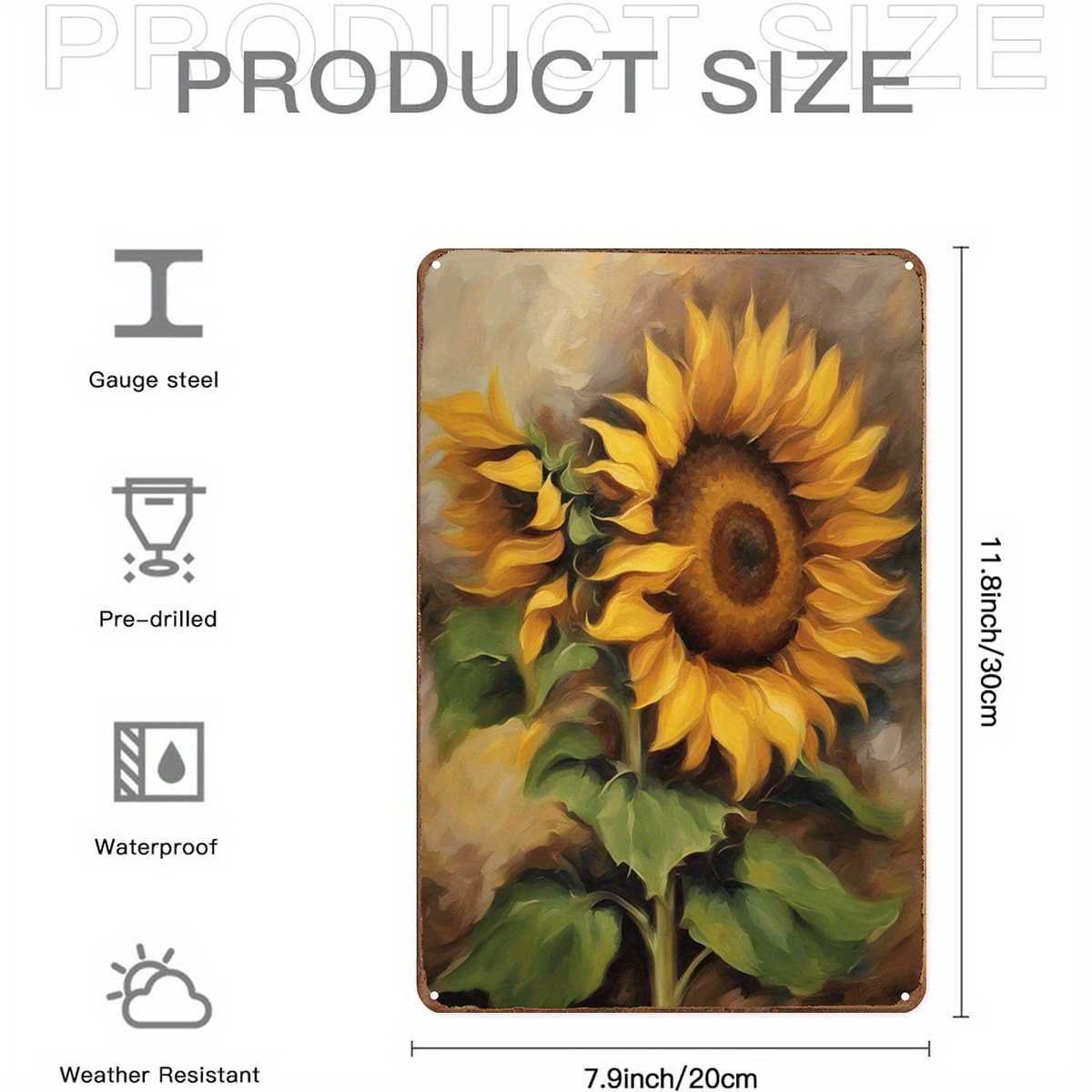 turn face sun ' sunflower vintage - Temu Australia