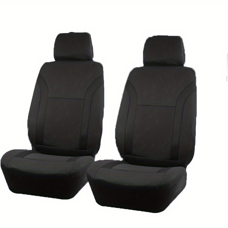 Upgrade Car Interior Mesh Cloth Front Seat Cover Set - Temu Norway