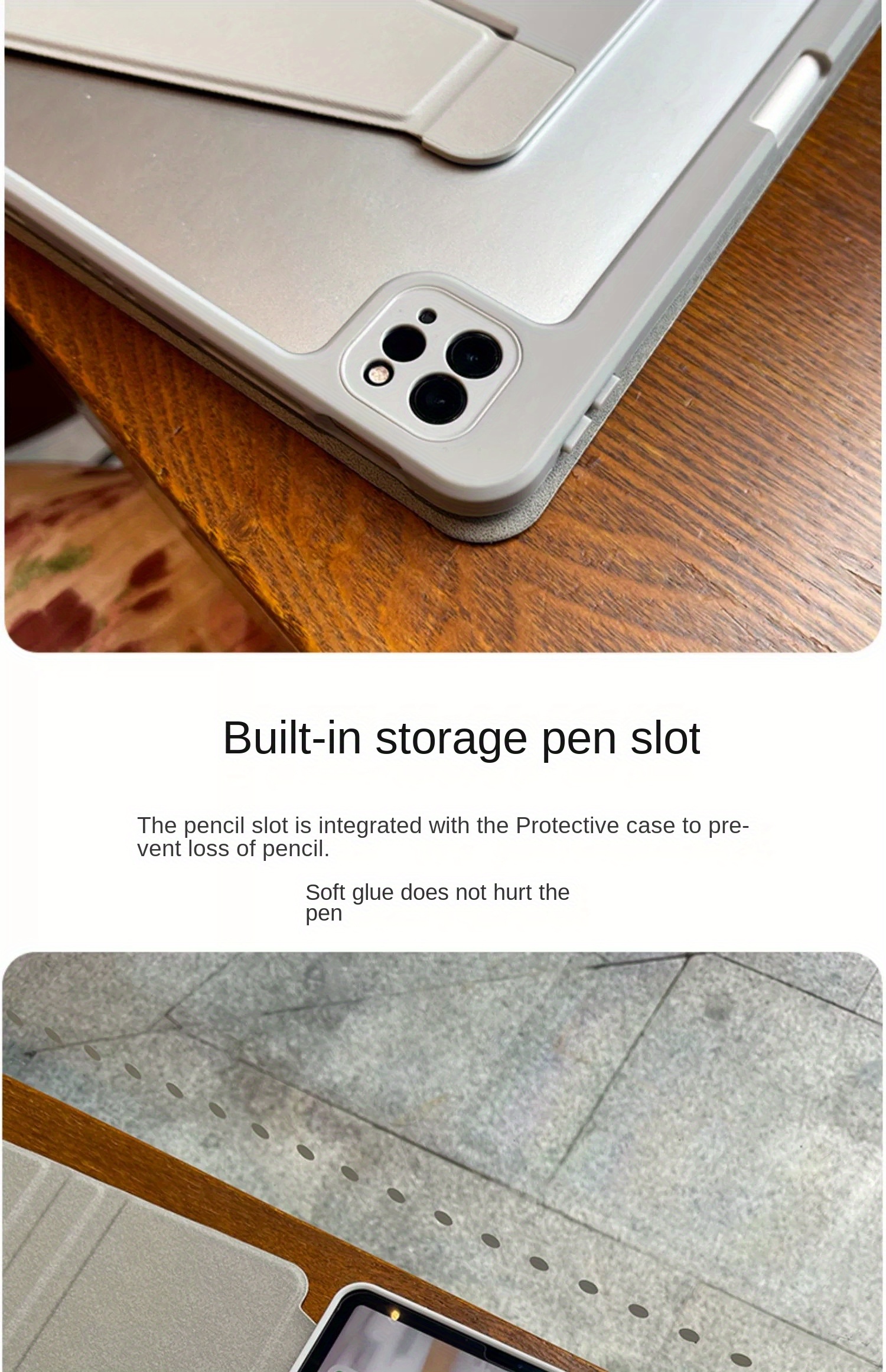 720 Rotating Suitable Ipad Pro Protective Case Air5 Tablet - Temu United