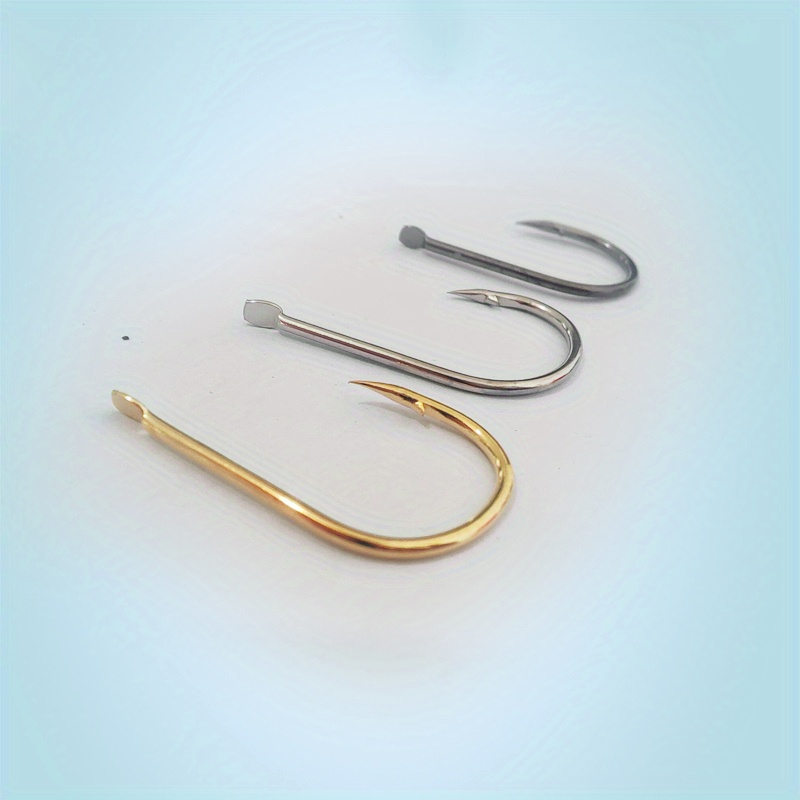 Sharp Barbed Fishing Hooks For Soft Bait Size 6# 15# Fishing - Temu Canada