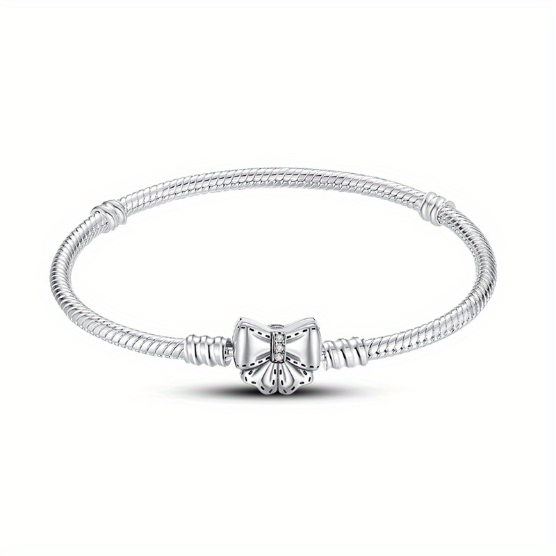 925 Bangle Bracelet Elegant Women's Jewelry Hand - Temu Canada