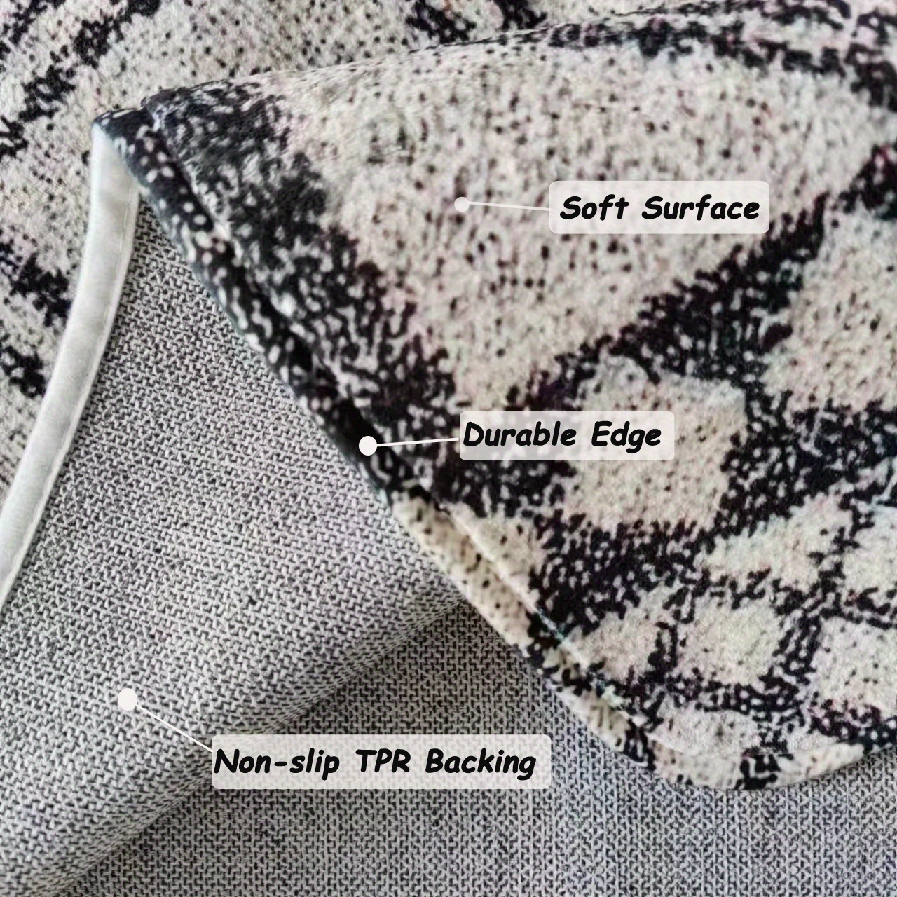 Boho Vintage Hallway Runner Rug Grey Polyester Laundry Room - Temu ...