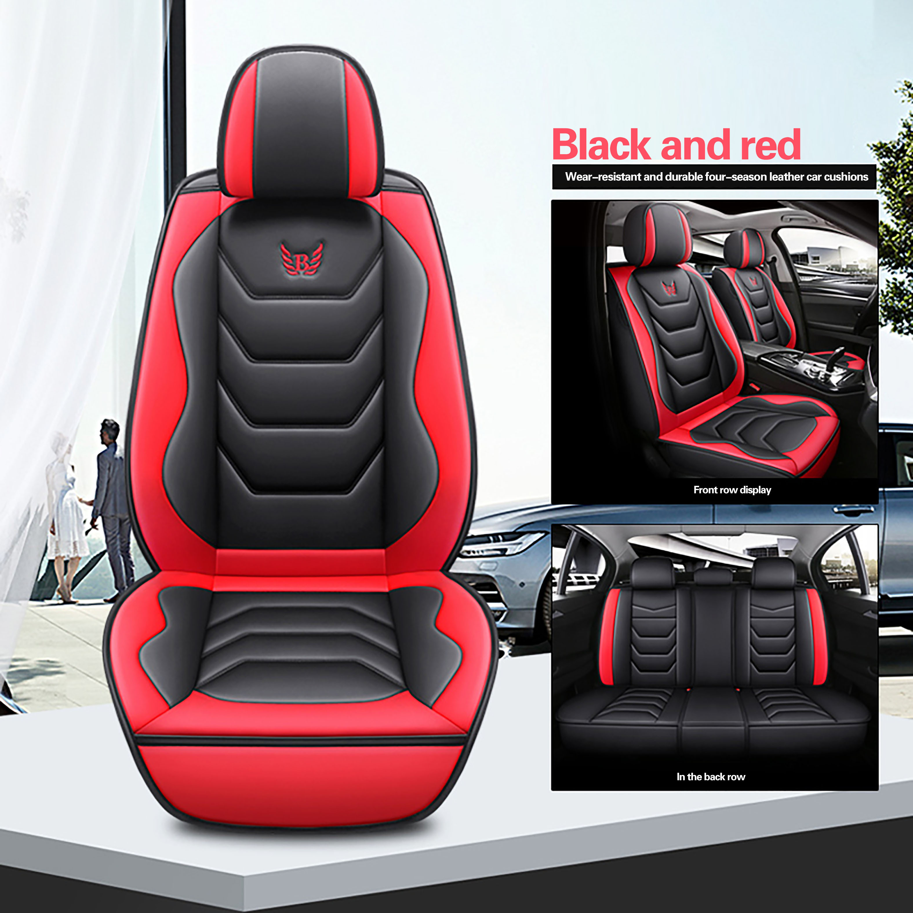 5 Seats Car Seat Cover Suv Waterproof Set Full Set Car Seat - Temu ...
