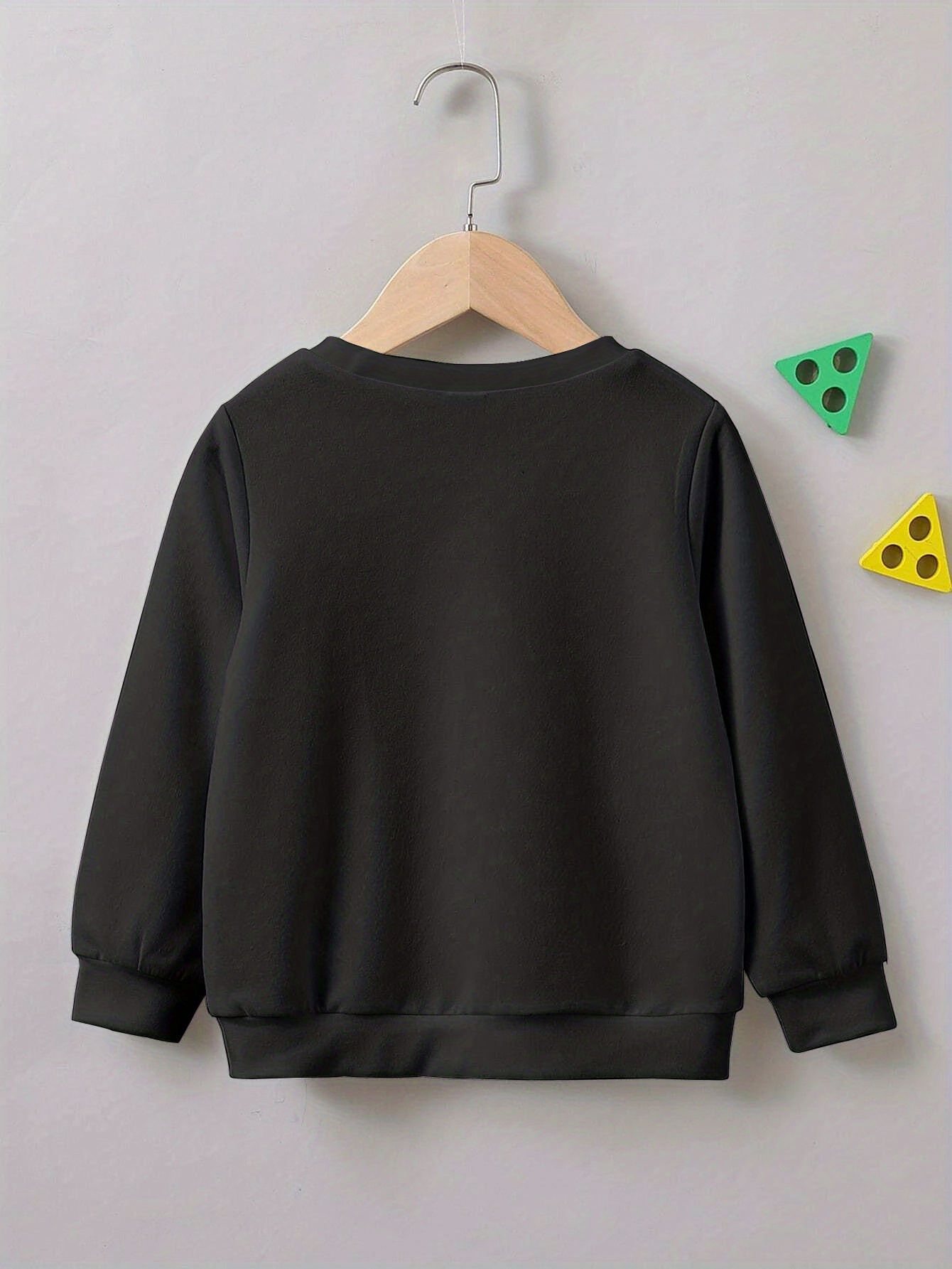 Kids Round Neck Autumn Winter Sweatshirt Girls College - Temu New Zealand