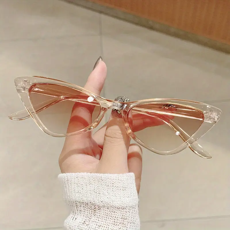 Y2k Cat Eye Fashion Sunglasses Women Men Punk Anti Glare Sun Temu Canada