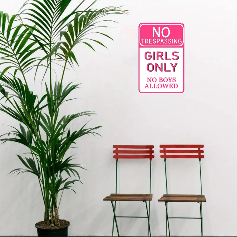 Room Rules Metal Sign Funny Tin Sign Teen Girls Temu Australia