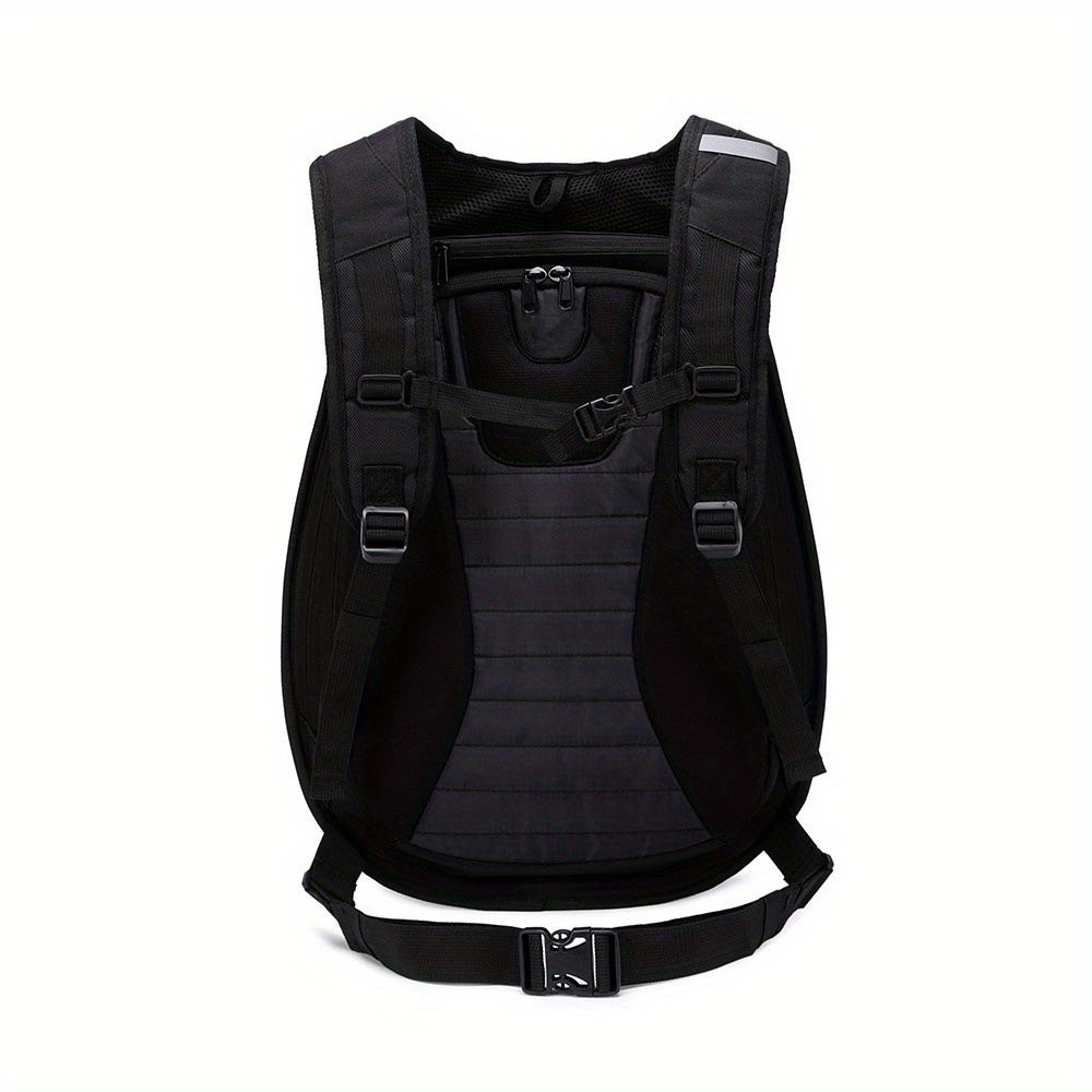 Carbon Fiber Motorcycle Backpack Waterproof Bicycle Helmet - Temu Canada