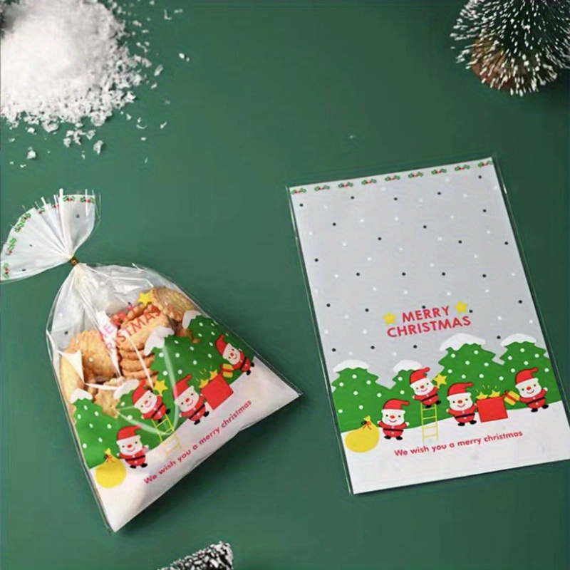 Christmas Gift Bags Treat Bags Biscuit Chocolate Candy Snack - Temu Canada