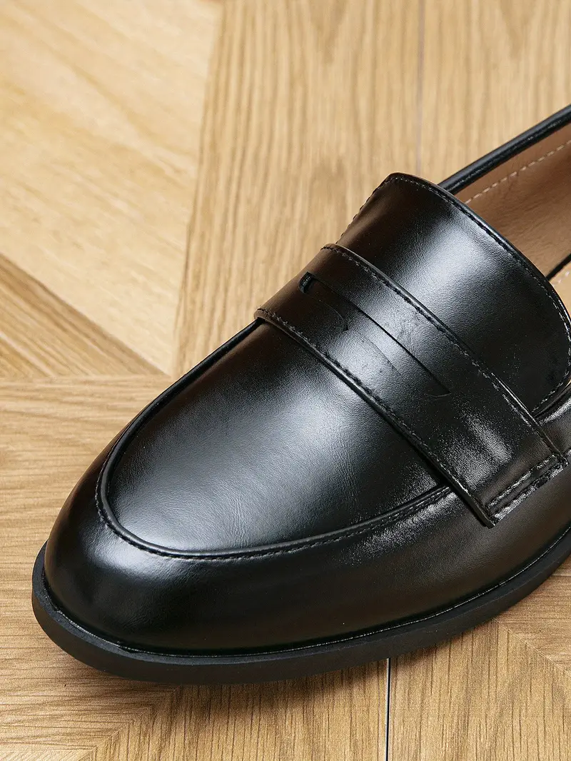 Womens Solid Color Minimalist Loafers Slip On Casual Flat Temu Qatar