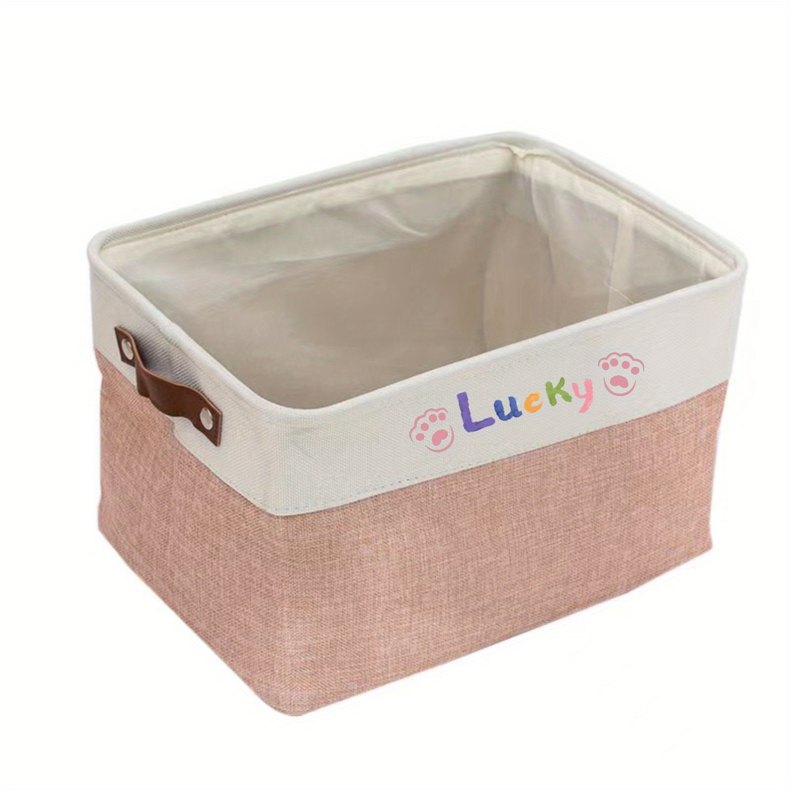 Personalized Pet Toy Storage Box Custom Dog Toy Storage - Temu United ...