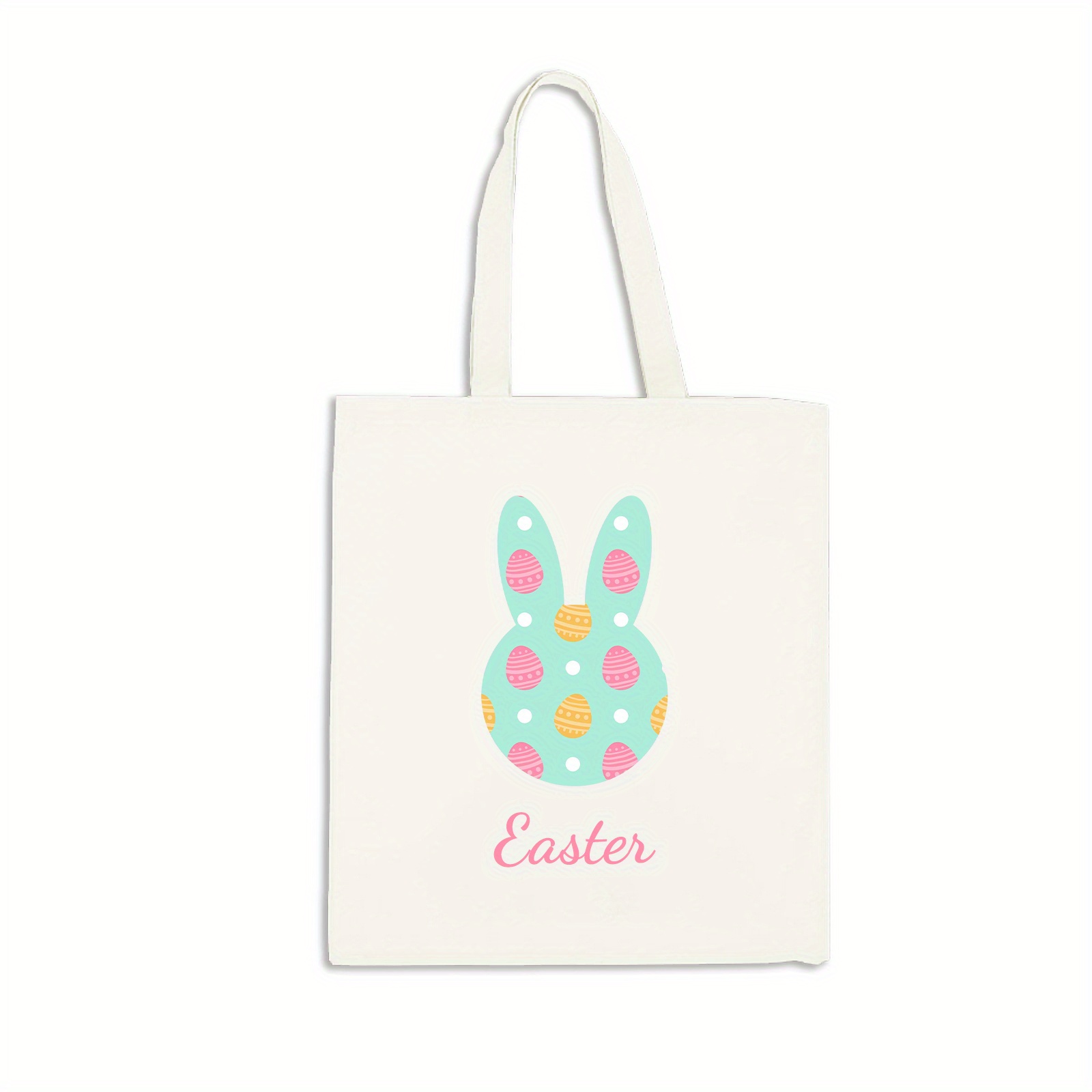 men's customized easter themed easter bunny canvas bag - Temu Canada