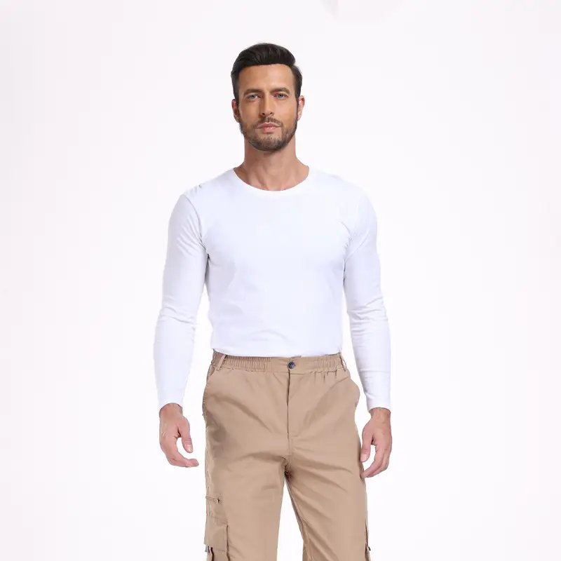 Men Color Loose Fit Pants Mens Casual Cargo Pants Temu