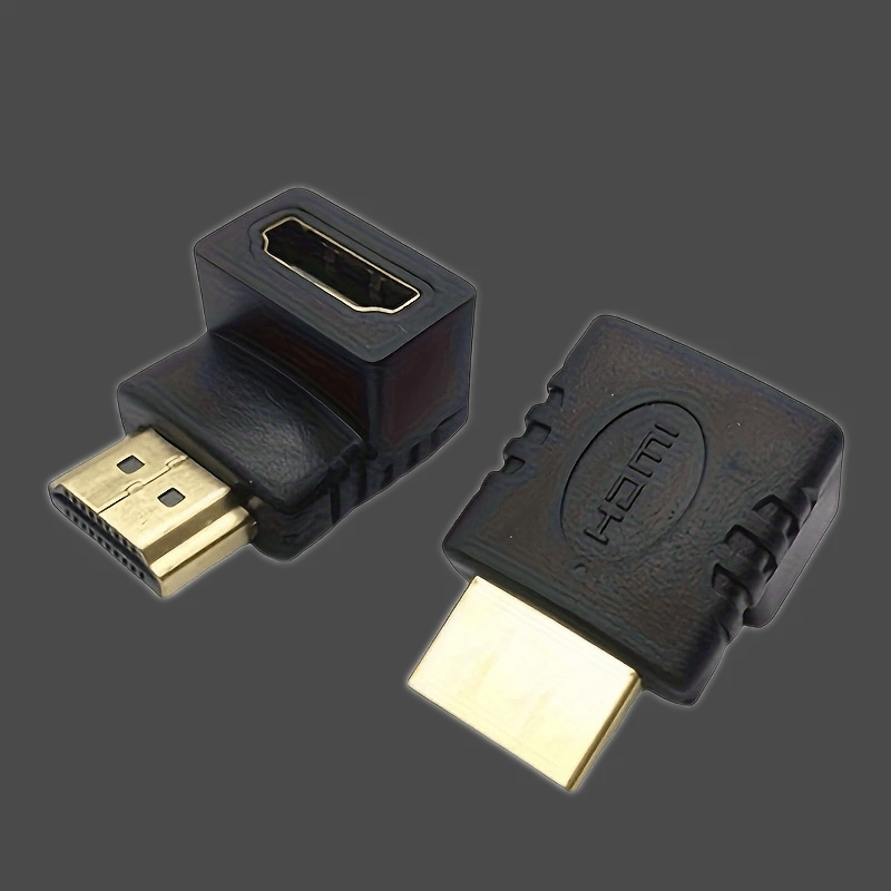 Right Angle Hdtv Adapter Male Female Tv Connector 270 90 - Temu Canada