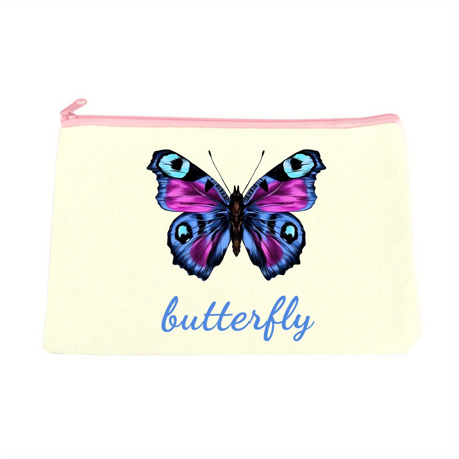 Customized Canvas Toiletry Bag Hand held Bag - Temu