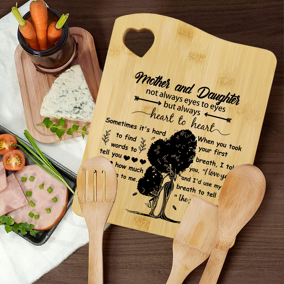 chopping board bamboo cutting board engraving cutting board - Temu ...