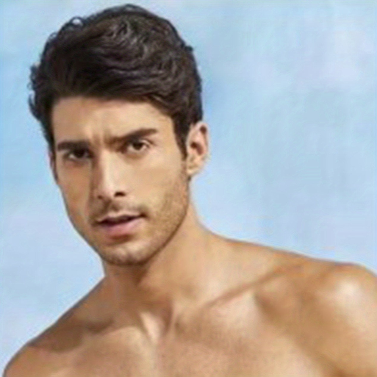 Plus Size Men's Elegant Business Slim Fit Suit Set, Solid Color And ...