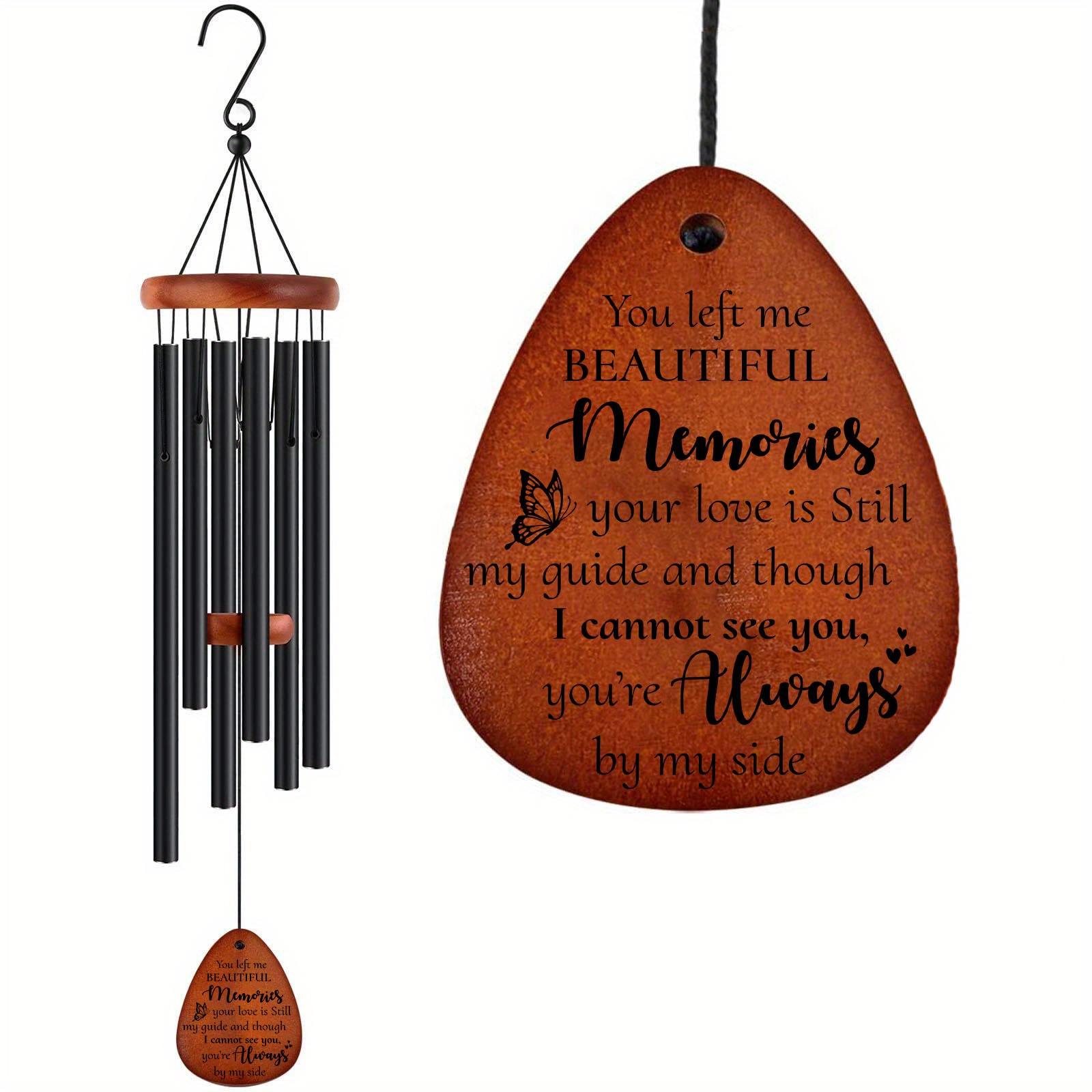 Handcrafted Memorial Wind Chimes Soothing Sympathy Gift - Temu Japan