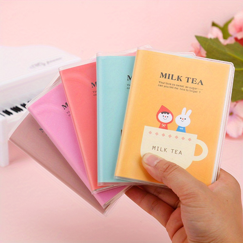 1pc Cartoon Graphic Notebook Cartoon Mini Notebook Pink | Shop Now For ...