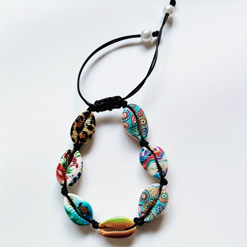 Shell Braided Bracelet Men Bohemian Natural Shell - Temu United