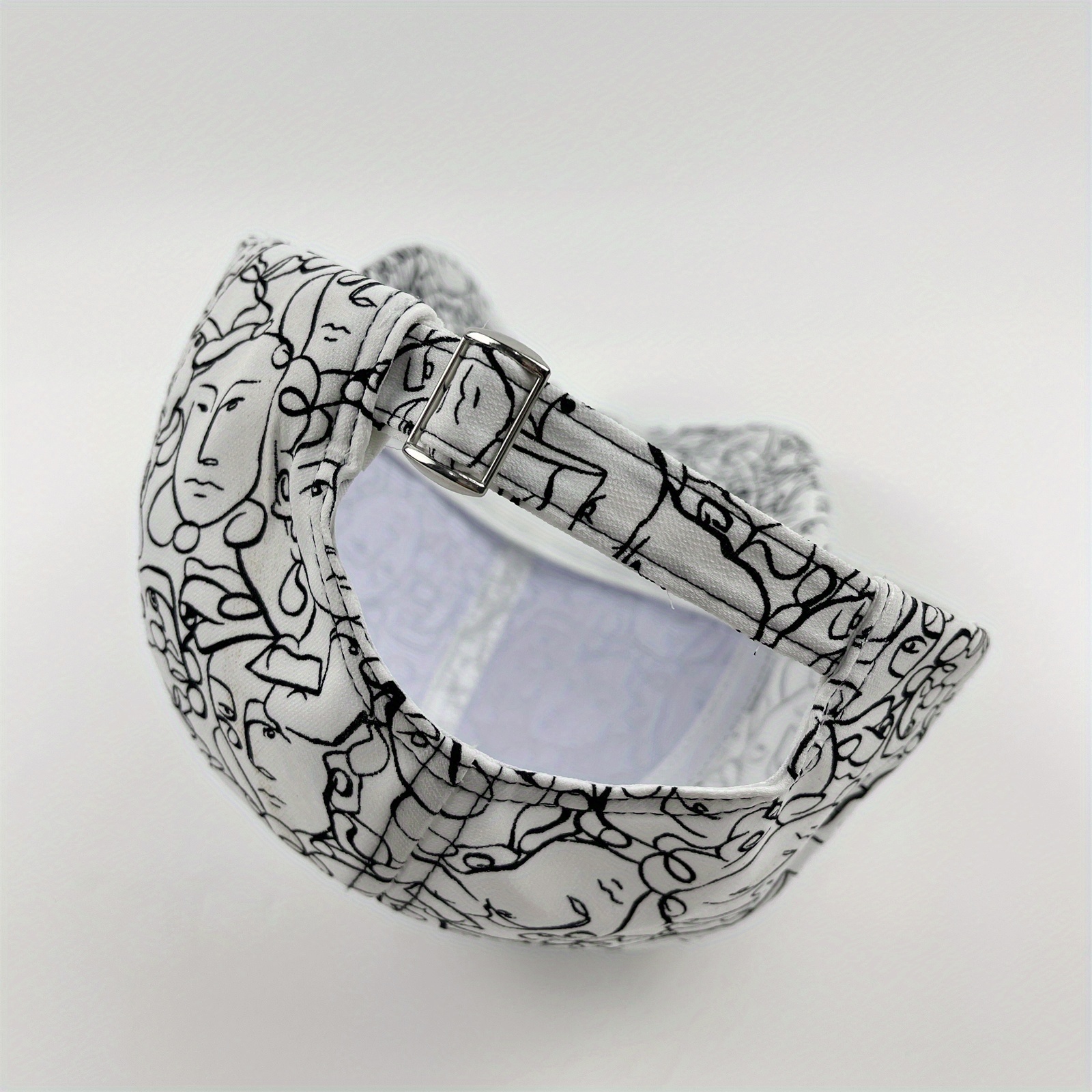 Summer New Baseball Cap Fashion Printed Face Cool Mens Peaked Cap ...