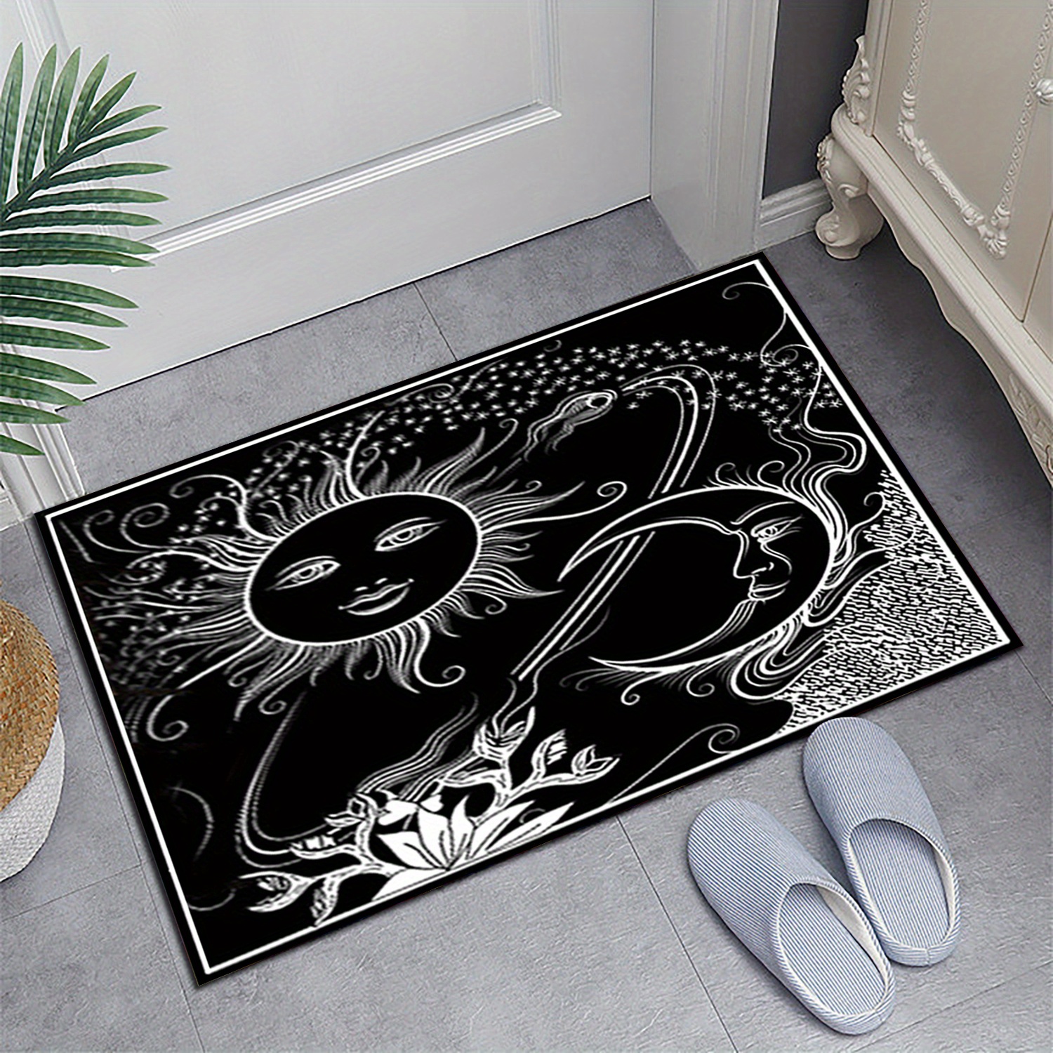 New Living Room Carpets Modern Geometric Design Door Mat - Temu Australia