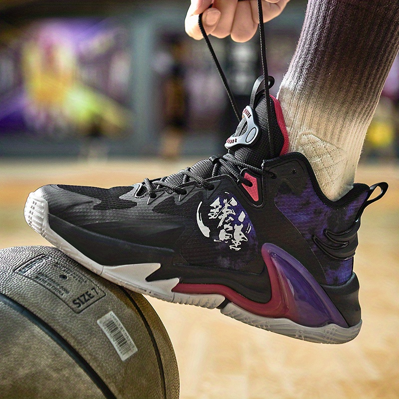 Lightweight Shock Absorbing Basketball Shoes Men Non slip - Temu United ...