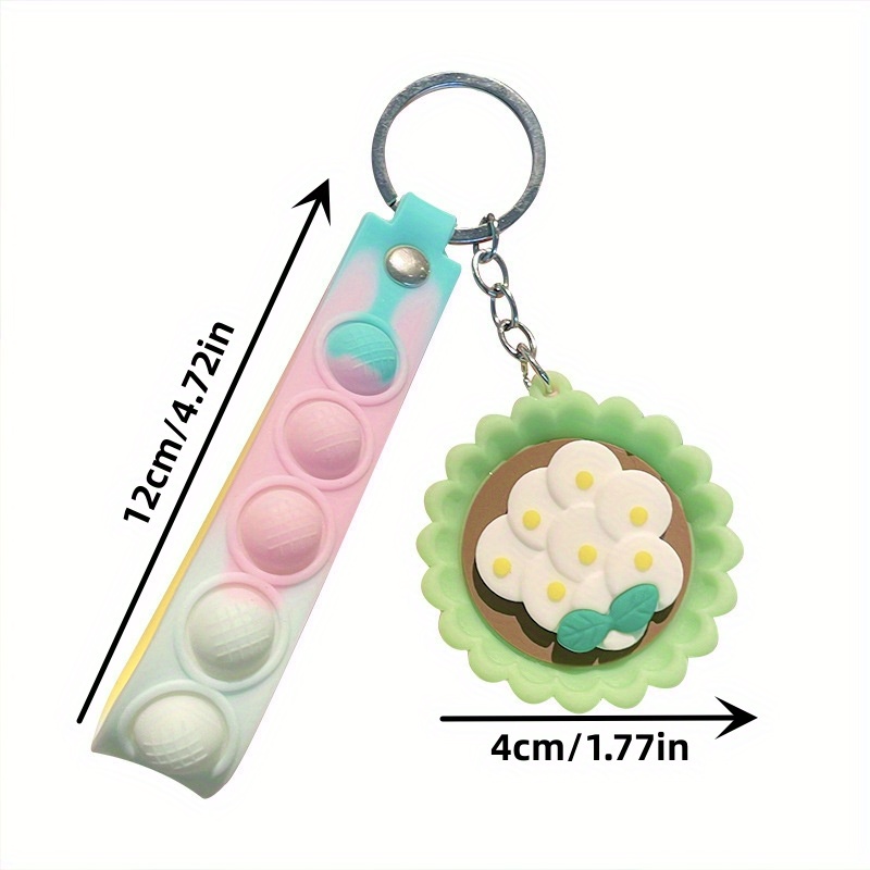 Cartoon Doll Simulation Food Keychain Steamer Bag Pendant - Temu Australia