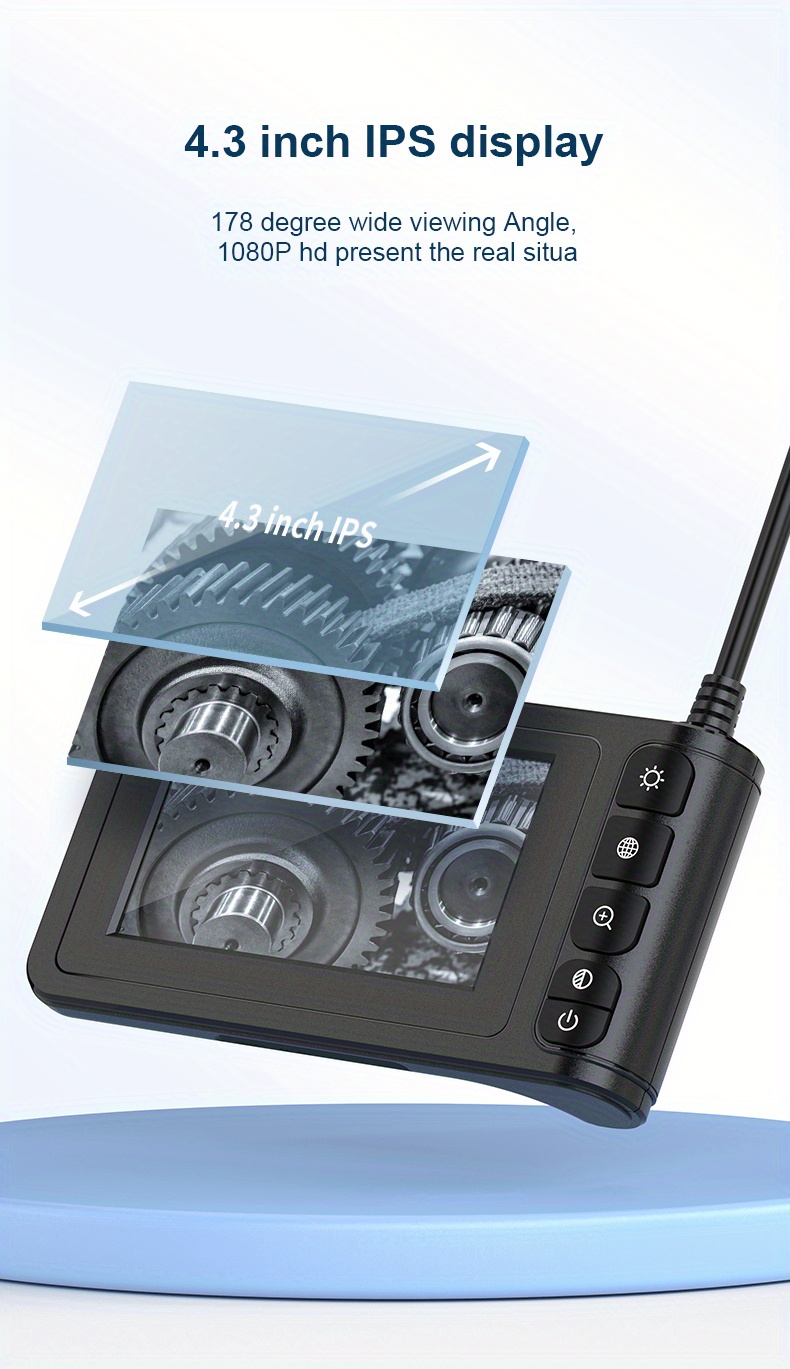 Ips Screen Industrial Endoscope High definition Camera - Temu