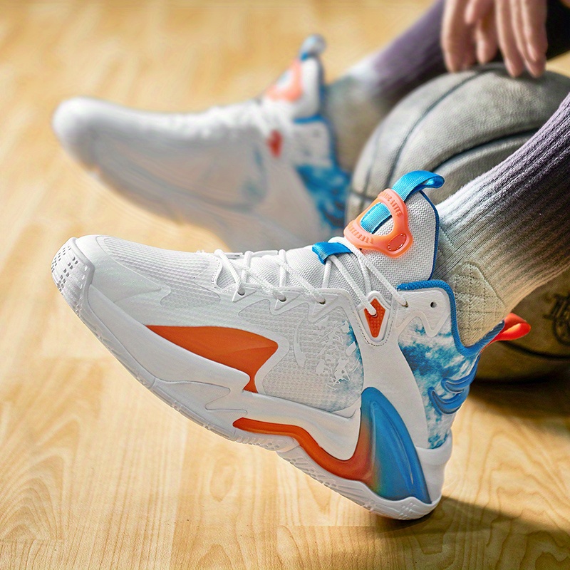 Lightweight Shock Absorbing Basketball Shoes Men Non slip - Temu United ...