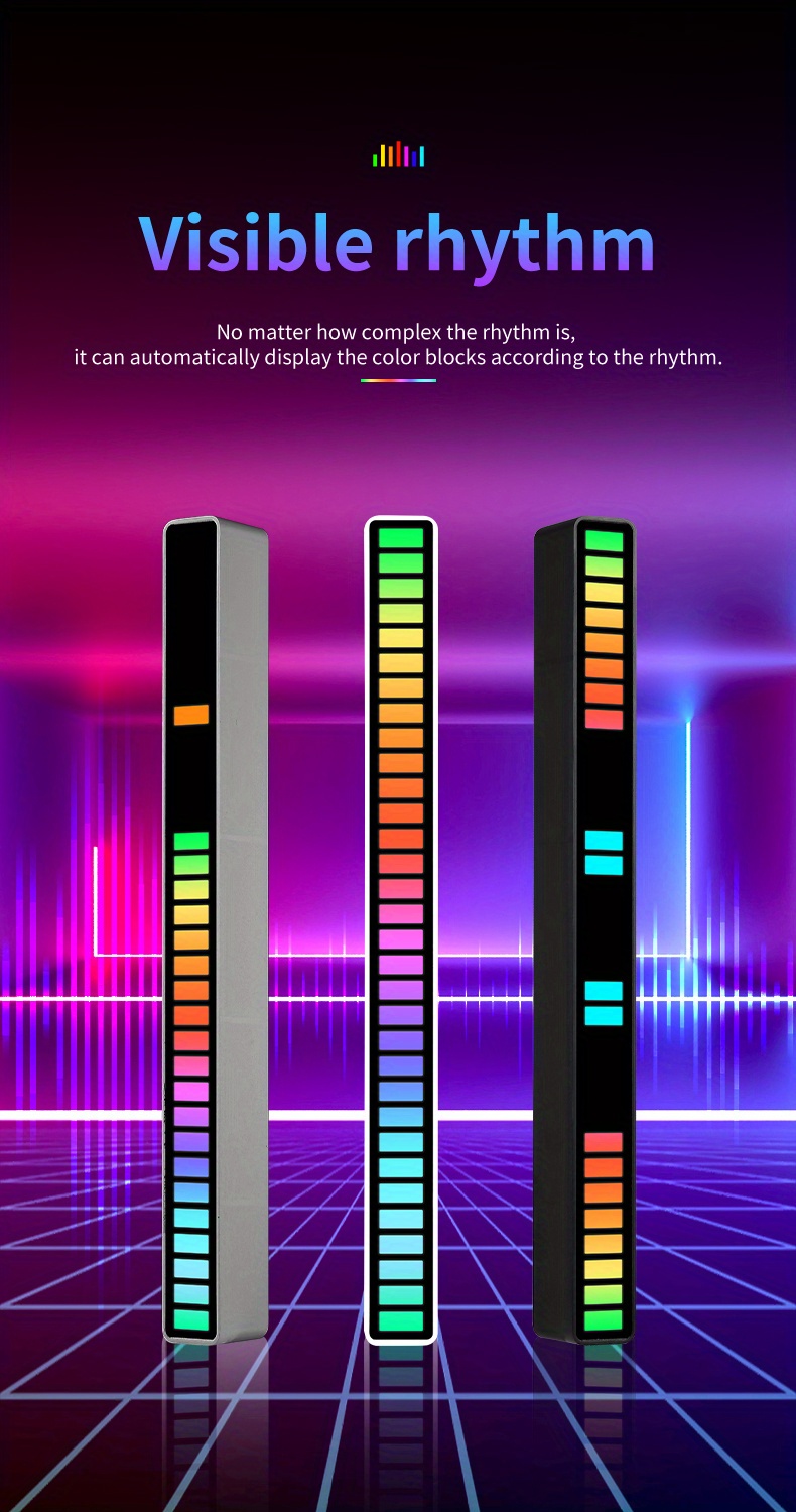 rgb voice controlled rhythm - Temu Australia