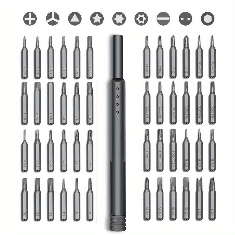 48 in 1 Magnetic Pocket Screwdriver Set Mini Screwdriver Kit - Temu New ...