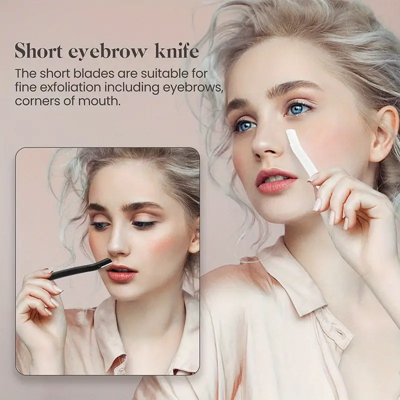 Eyebrow Razor Face Razors Women Facial Hair Eyebrow Shaver - Temu Eyebrow Razor Face Razors Women Facial Hair Eyebrow Shaver - Temu