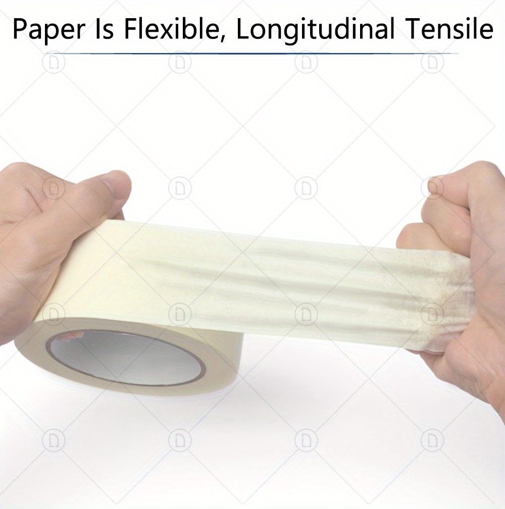 White Medium High Viscosity Masking Tape Wrinkle Paper - Temu United ...