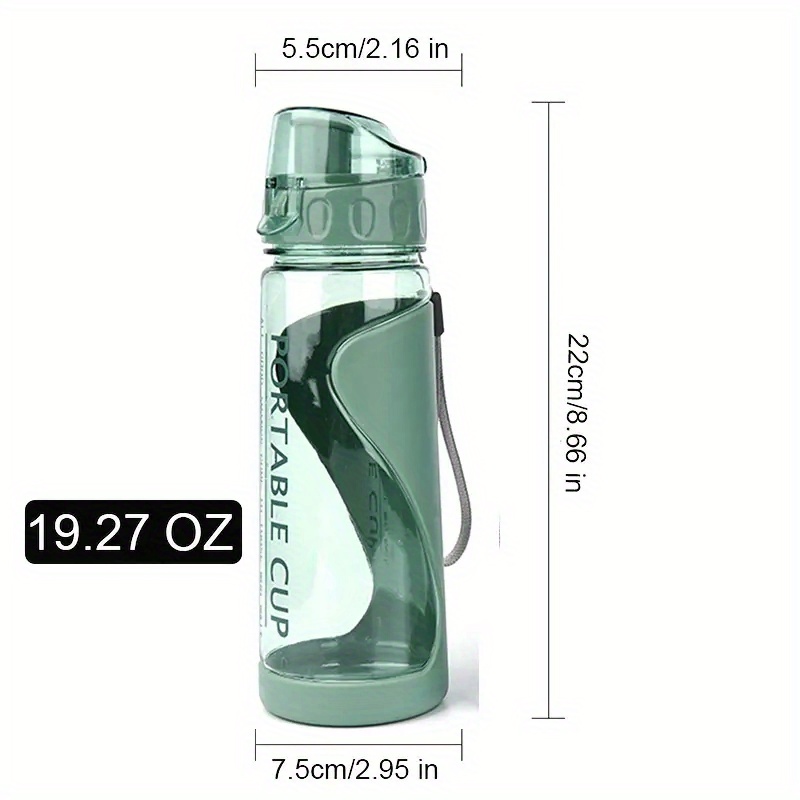 1pc Water Bottles Sports Water Bottle Outdoor Water Bottle Leak Proof Water Bottles With Flip ...
