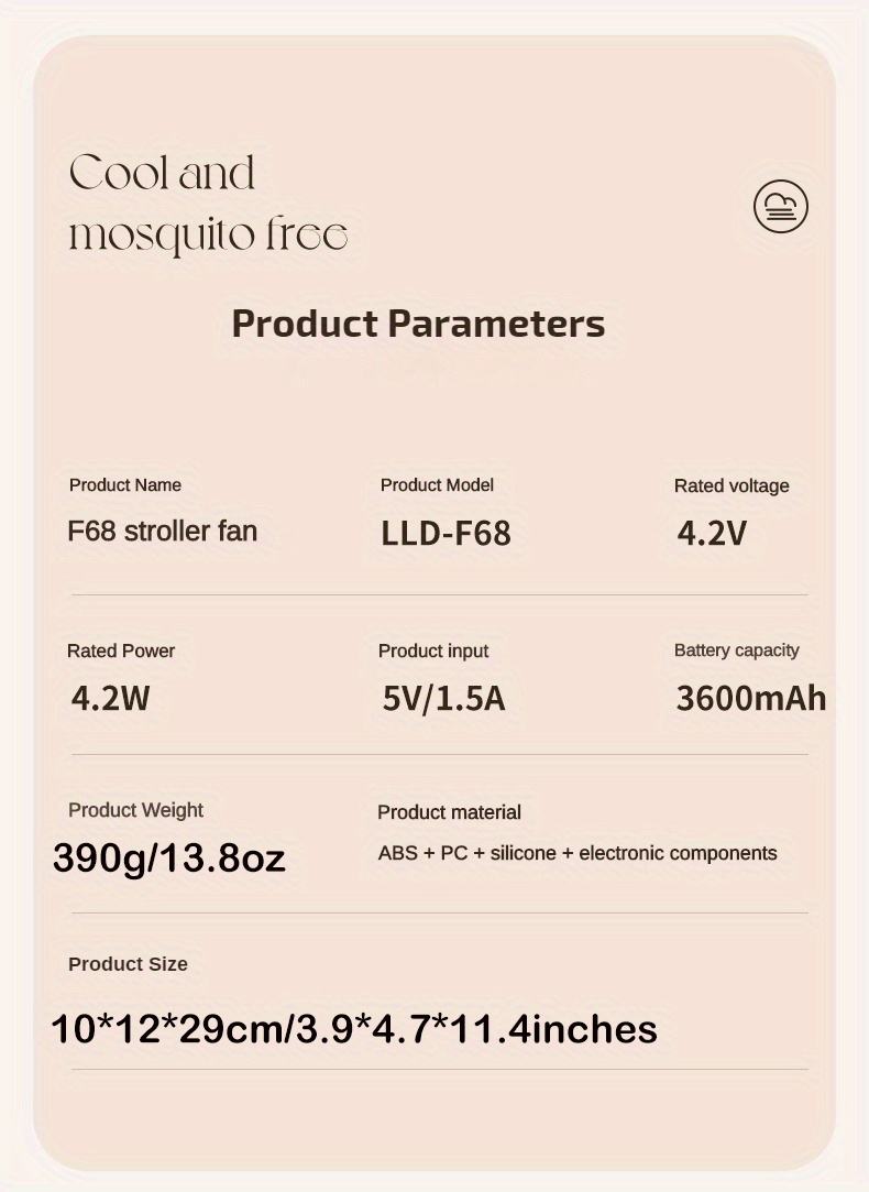 Rechargeable Fan - Temu New Zealand