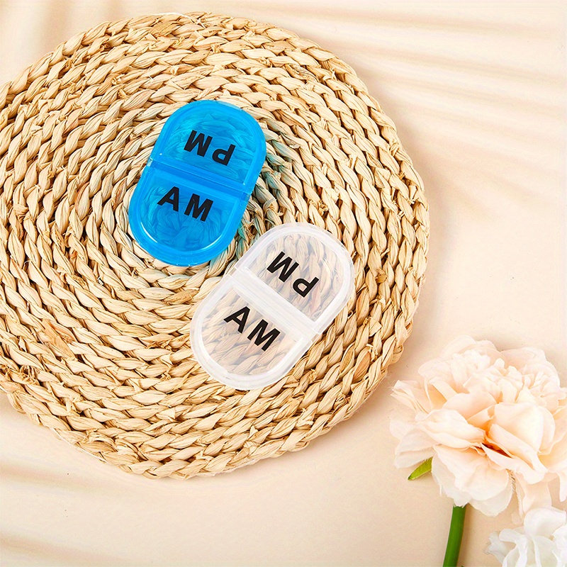 pill organizer 2 times a day containers - Temu Australia