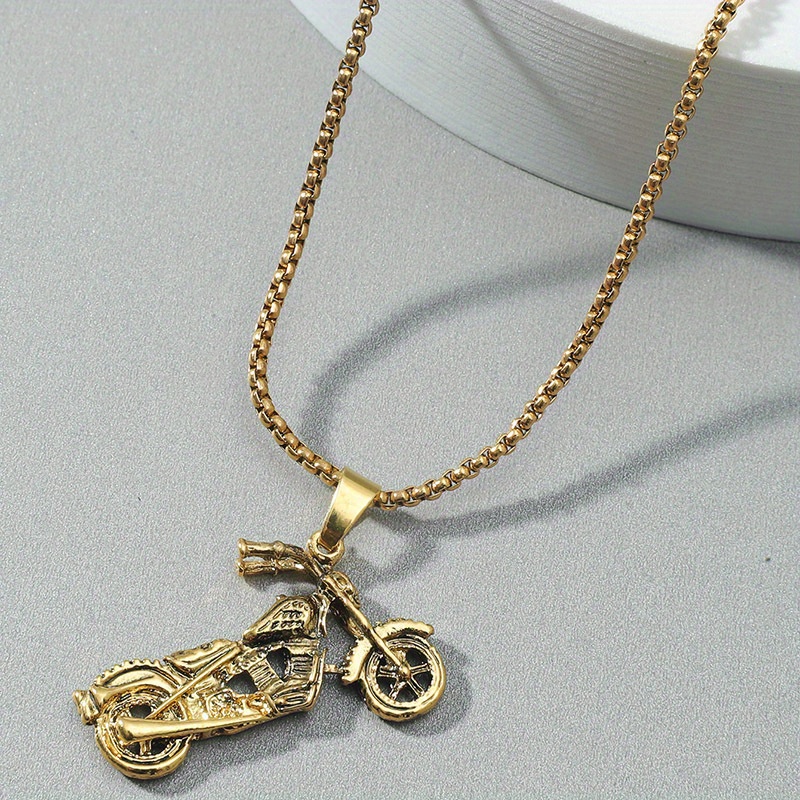 Retro Soul Chariot Hip Hop Personalized Motorcycle Pendant - Temu New ...
