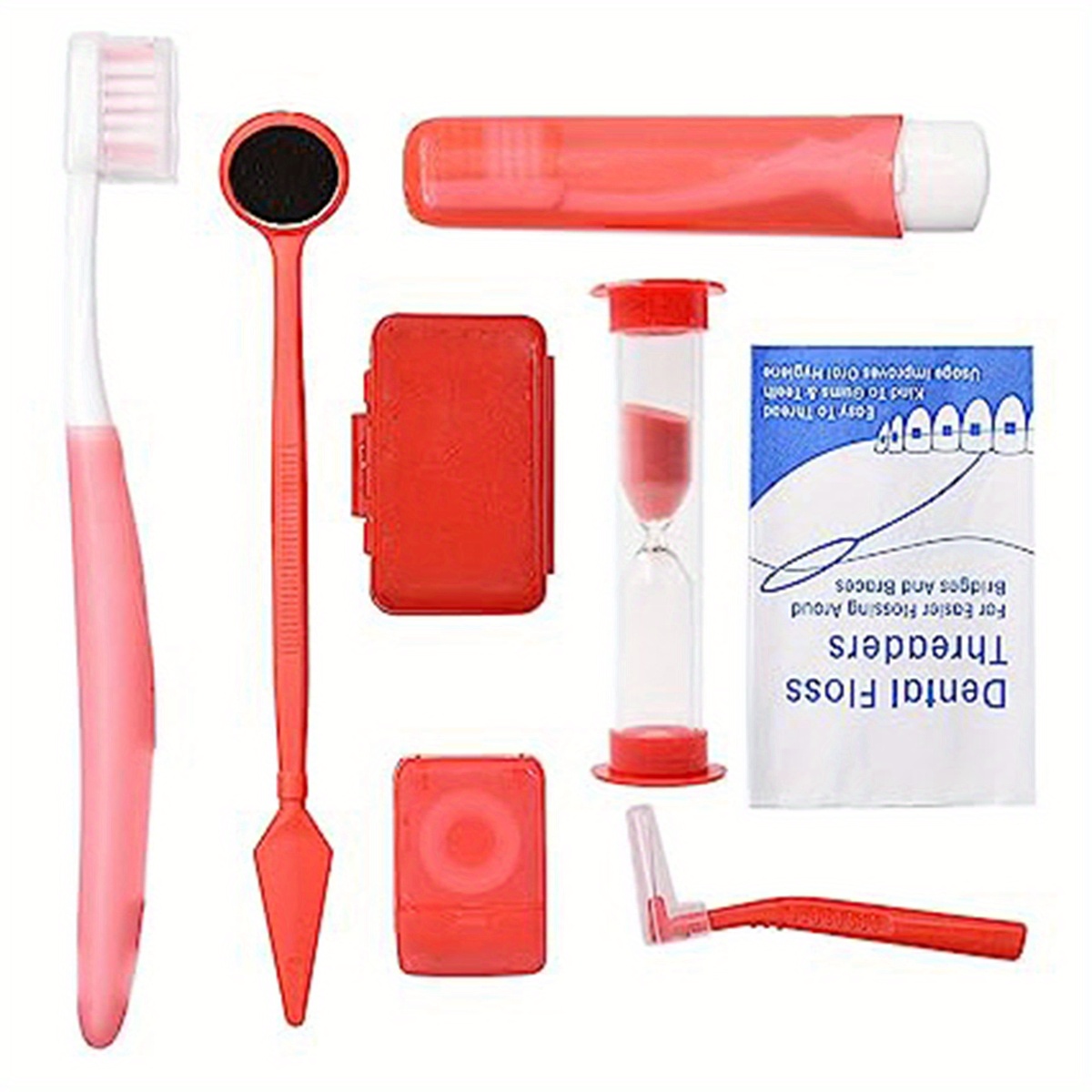 portable orthodontic toothbrush kit orthodontic patient - Temu Australia