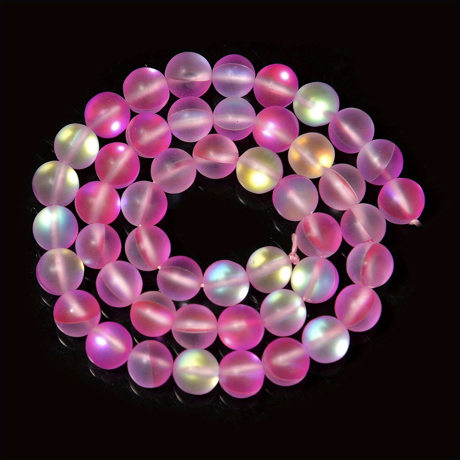 Smooth Austrian Crystal Beads Glitter Glass Beads - Temu United Kingdom