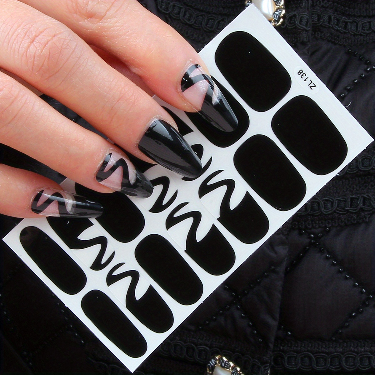 Cute Full Wraps Nail Polish Stickers Printed Self adhesive - Temu ...