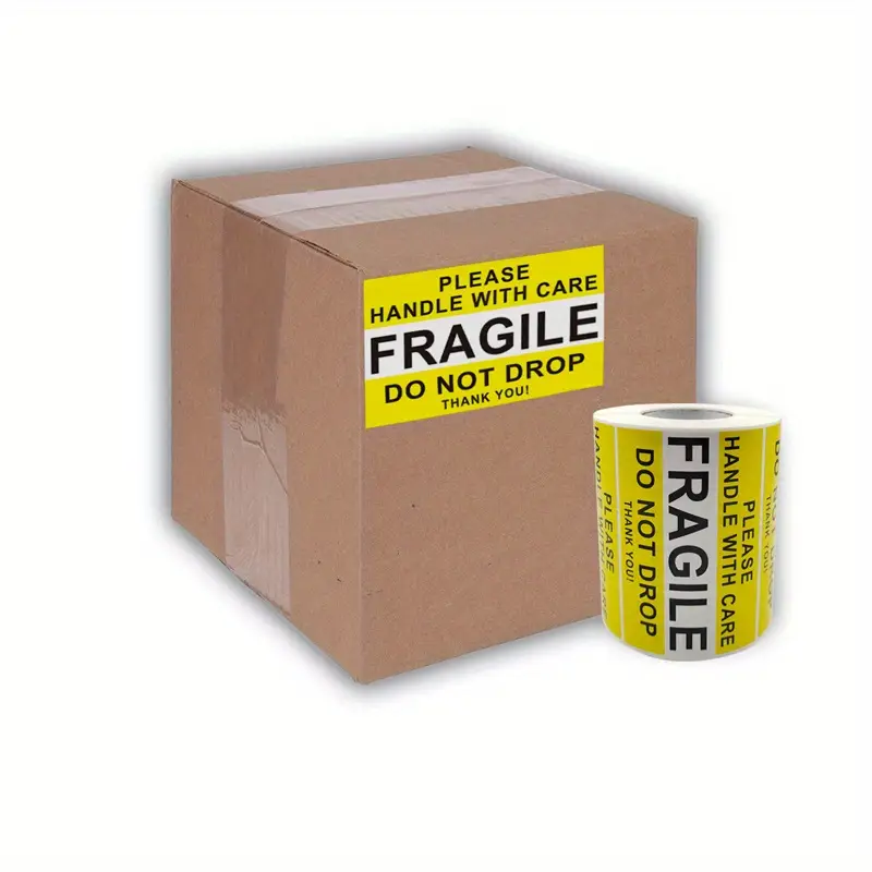 Handle Care Fragile Warning Stickers Handle Drop - Temu Australia Handle Care Fragile Warning Stickers Handle Drop - Temu Australia