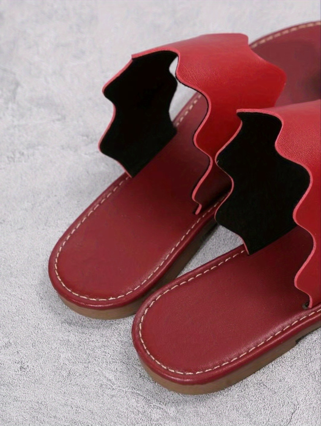 Women's Loop Toe Slide Sandals Lightweight Open Toe Slip - Temu Australia