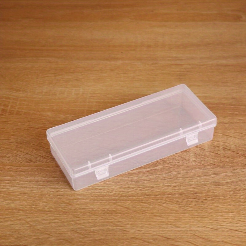1pc Rectangular Plastic Packaging Box Electronic Component Jewelry ...