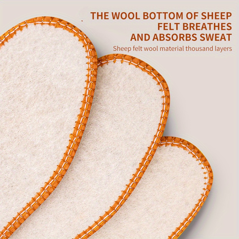 winter plush warm insole shoes thicken snow boots shoe sole - Temu New ...