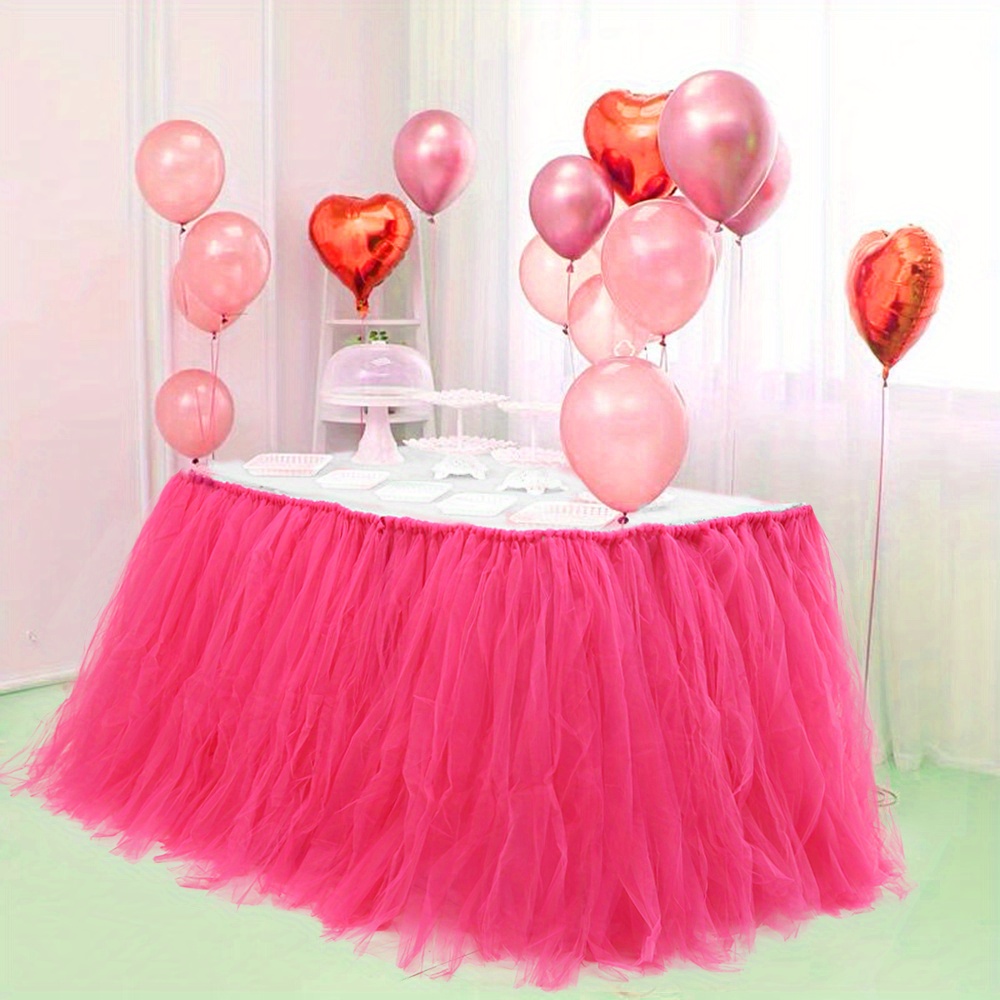 Tutu Table Skirts Dessert Table Wedding Decoration - Temu